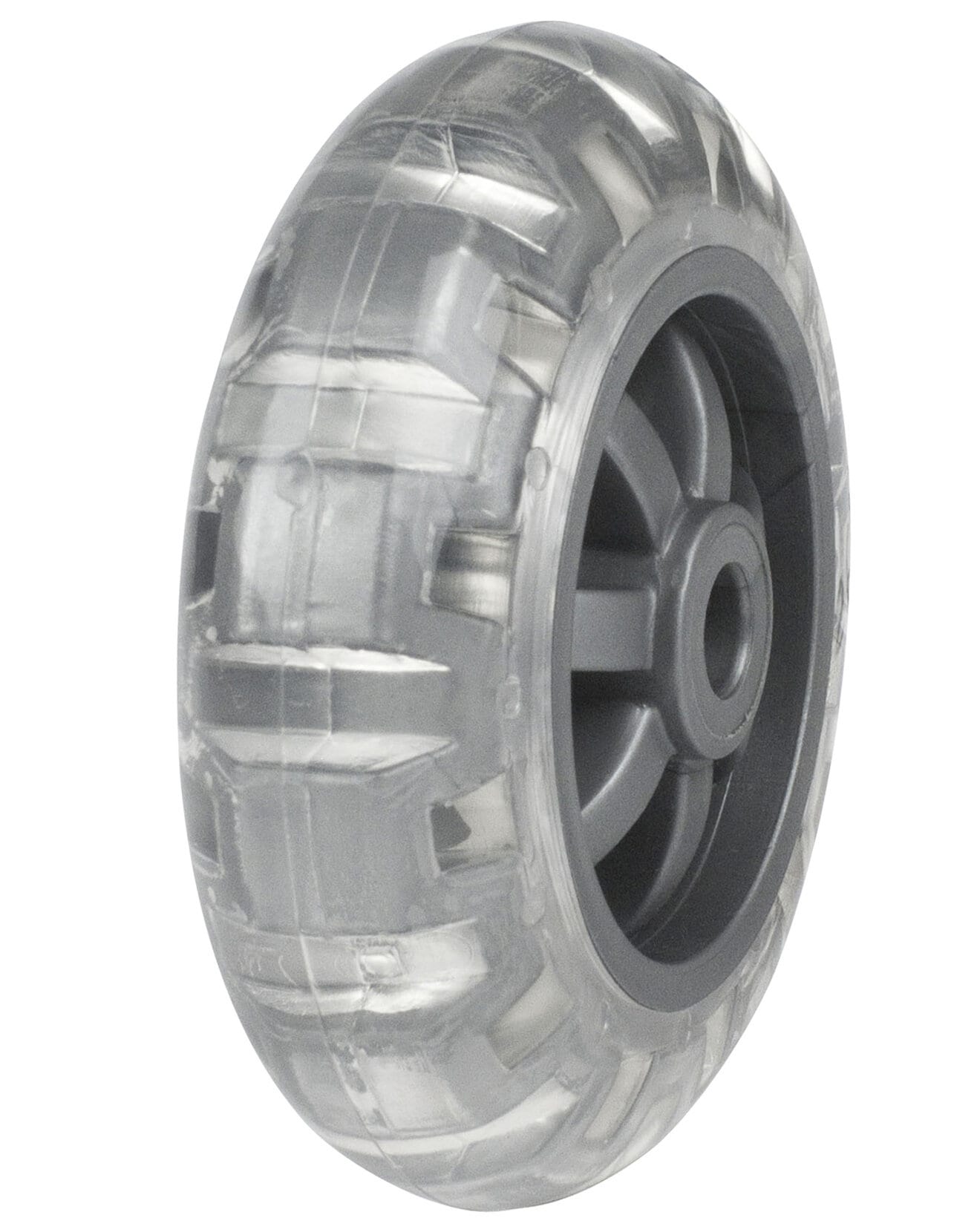 Køb Swede-Wheel Inline-hjul 75x24x08 mm, PVC, transparent - Verktygsboden
