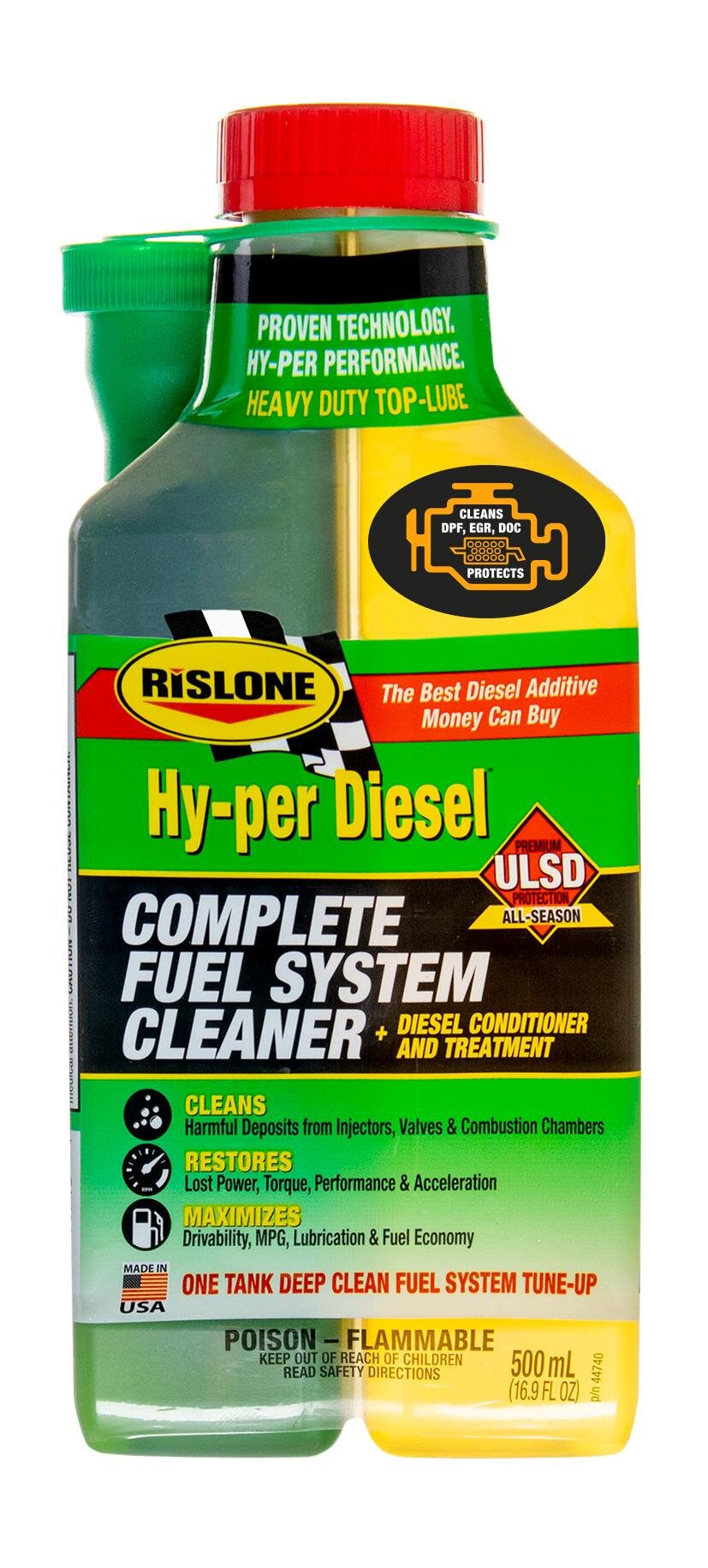 Køb Rislone Complete Diesel Fuel System Cleaner, 500 ml - Verktygsboden