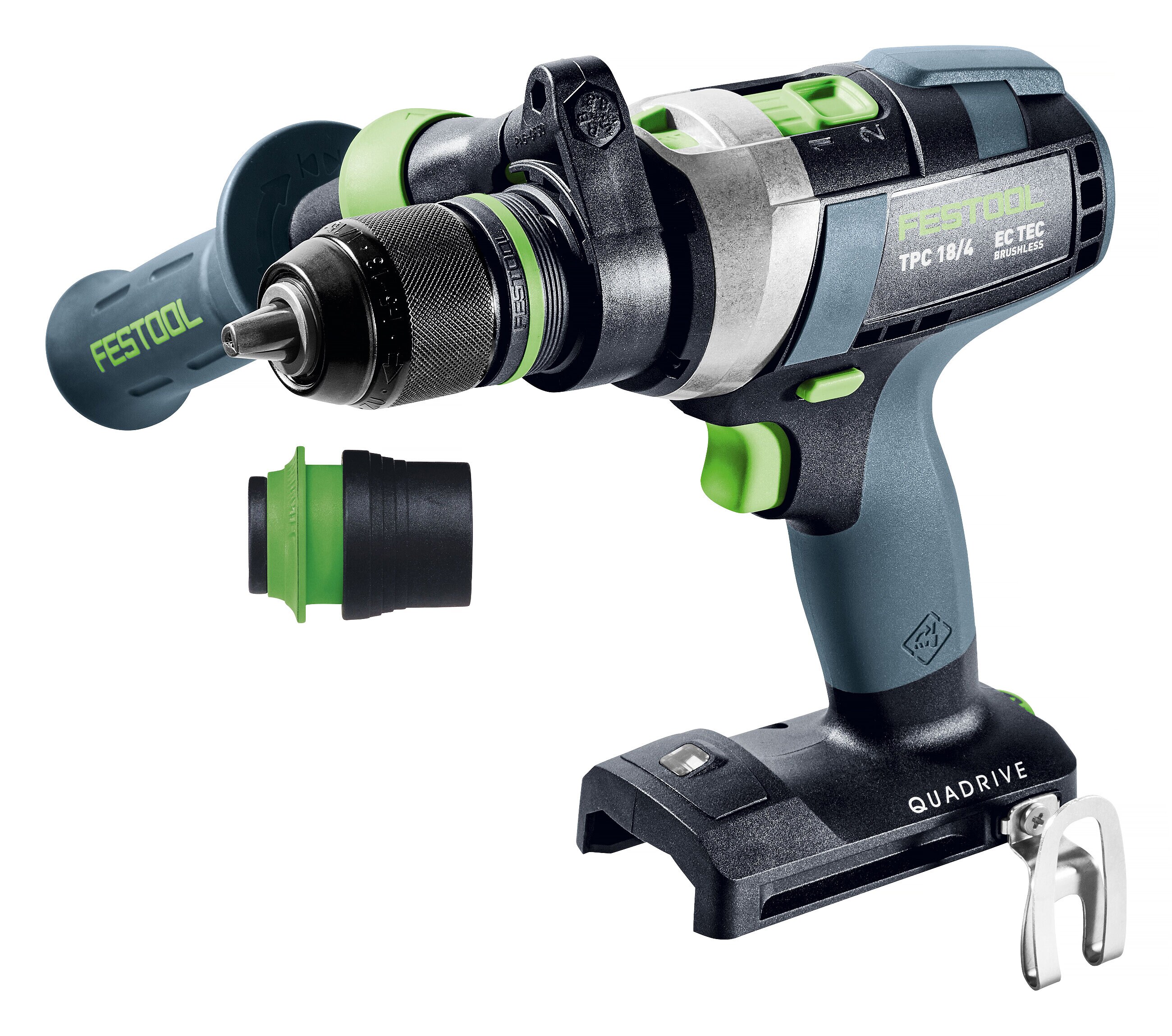Køb Festool Skruemaskine & slagboremaskine QUADRIVE TPC 18/4 I-Basic ...