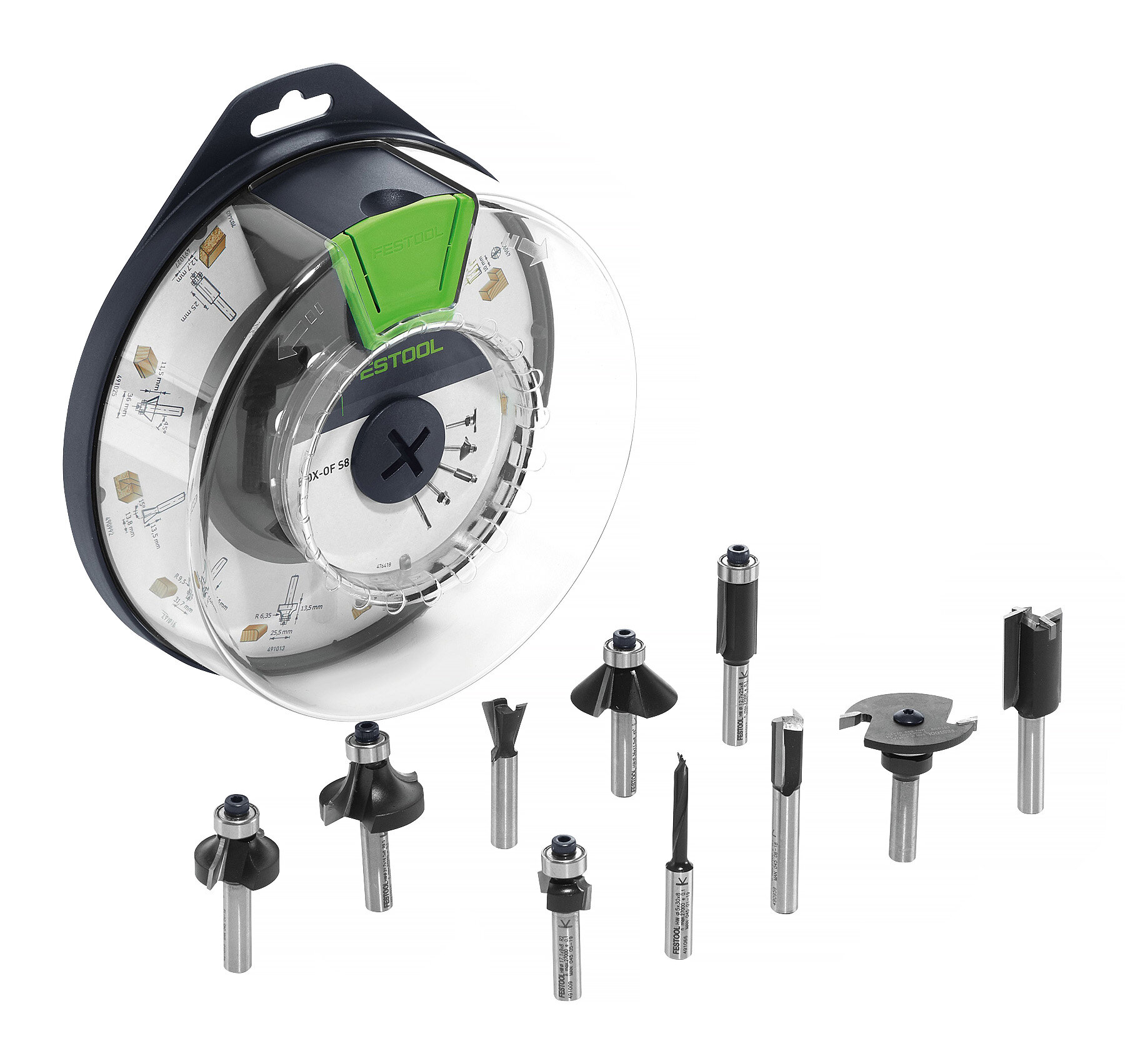 Køb Festool Fræsekasse Box-OF HW S8 Mix - Verktygsboden