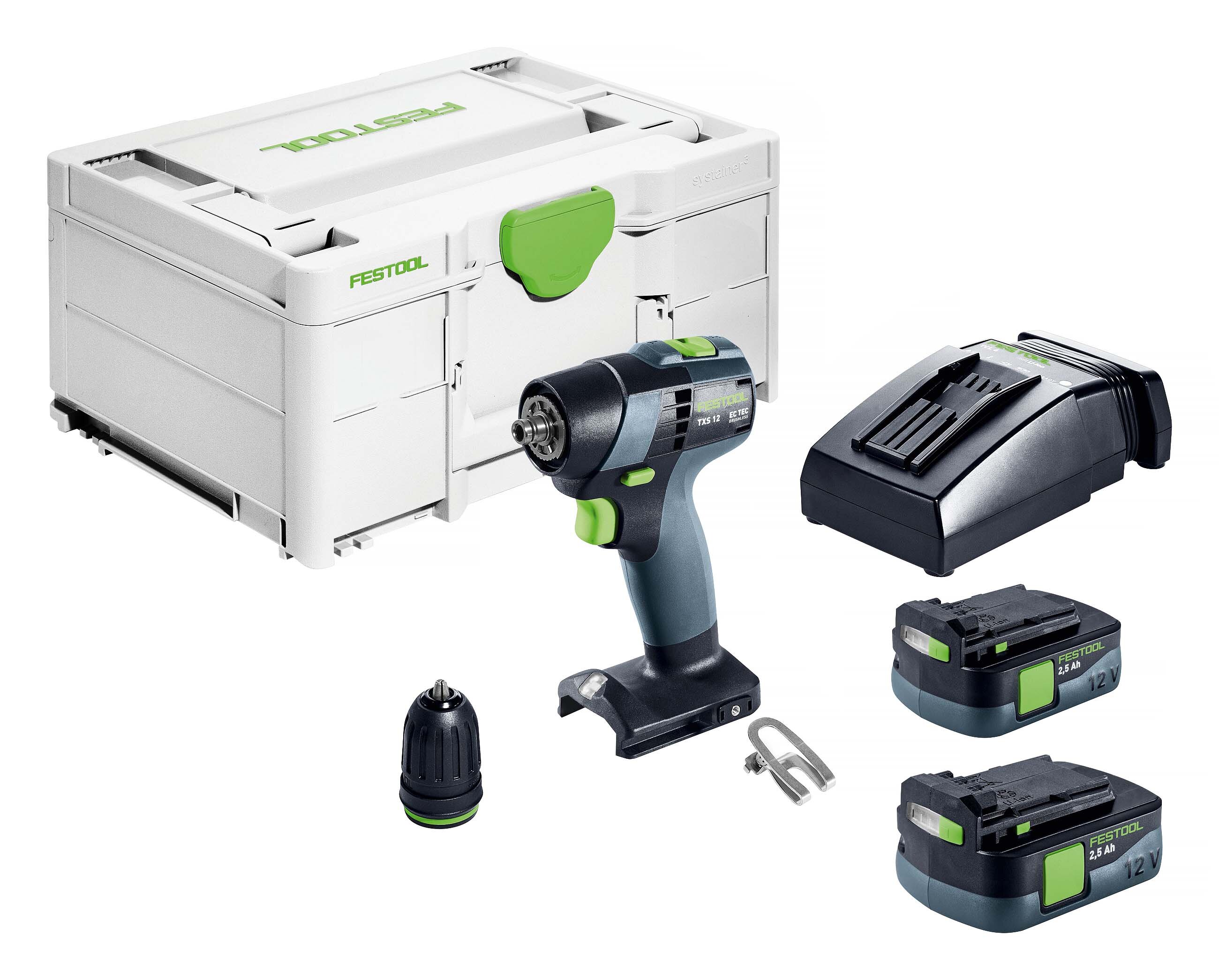 Køb Festool Batteri-borr/sk TXS 12 2,5-Plus - Verktygsboden