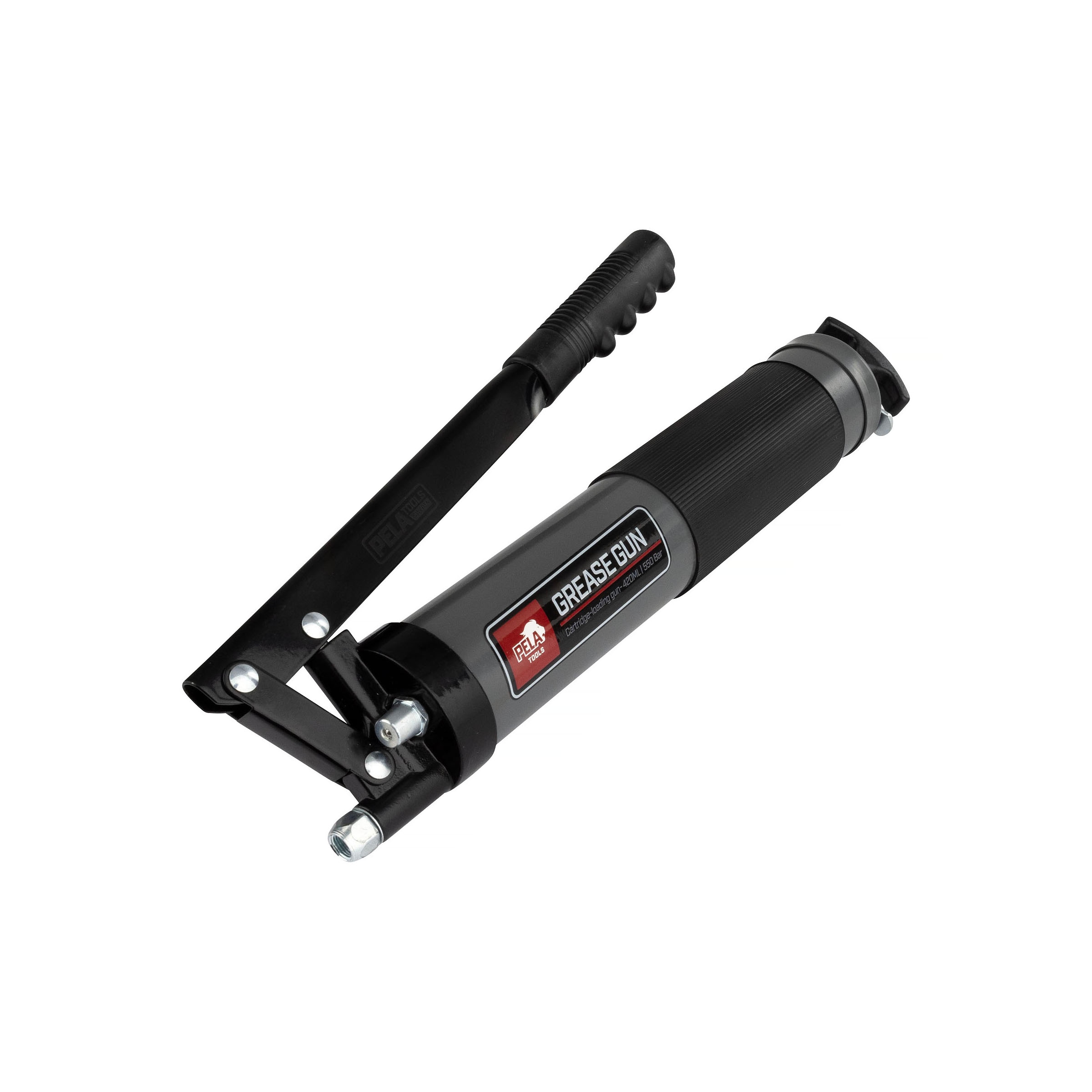 Køb PELA Fedtpistol, 420 ml, 550 bar, grå - Verktygsboden