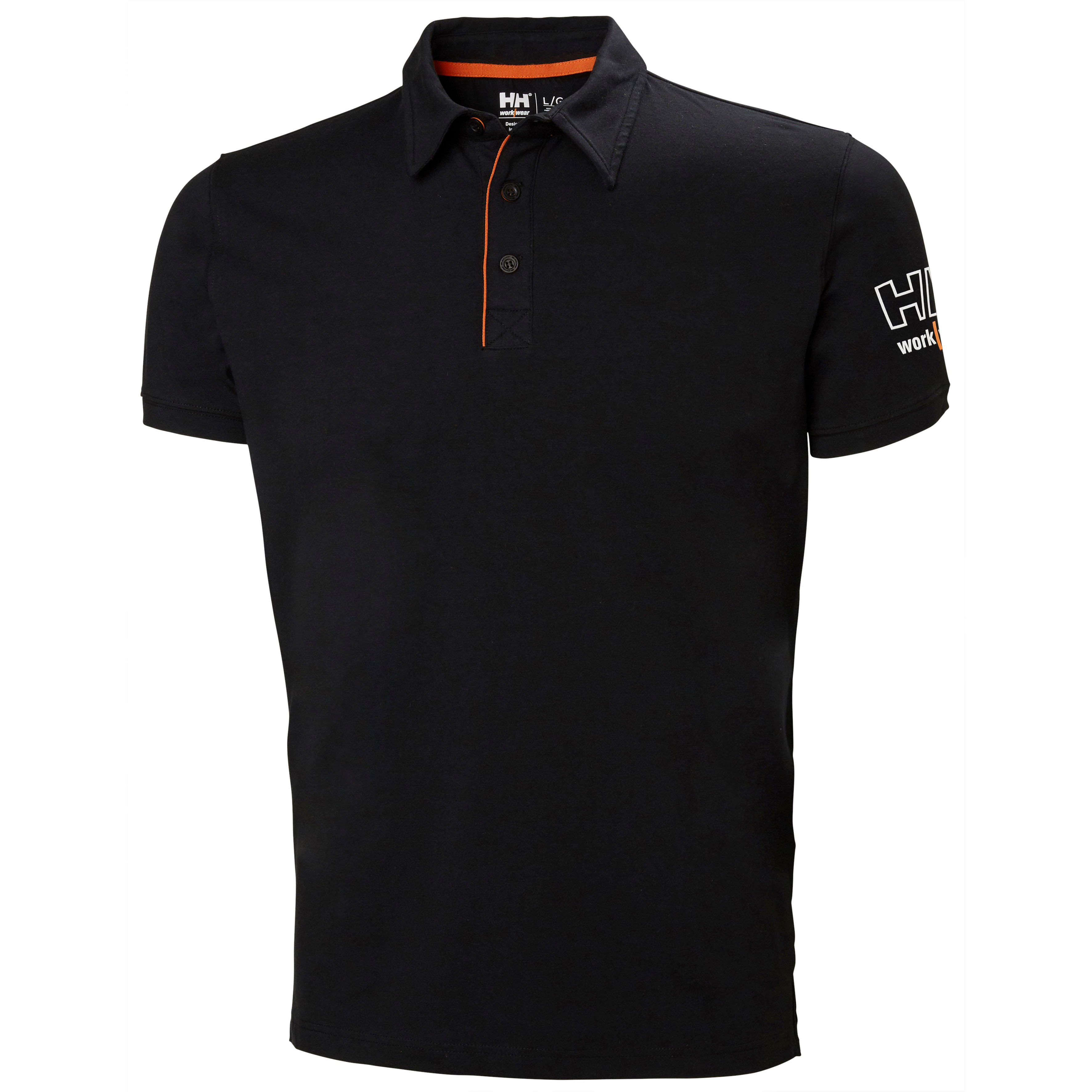 Køb Helly Hansen Workwear Polo Shirt Kensington, sort - Verktygsboden