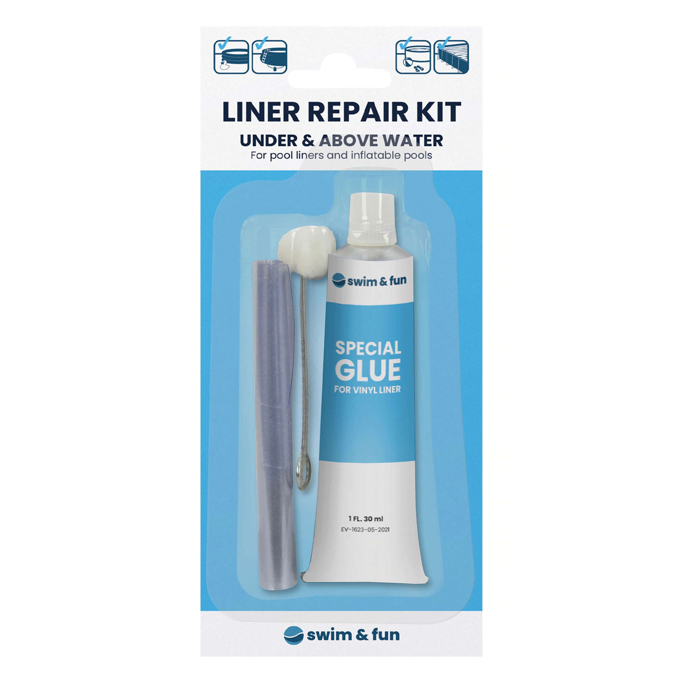 Køb Swim & Fun Reparationssæt - Verktygsboden