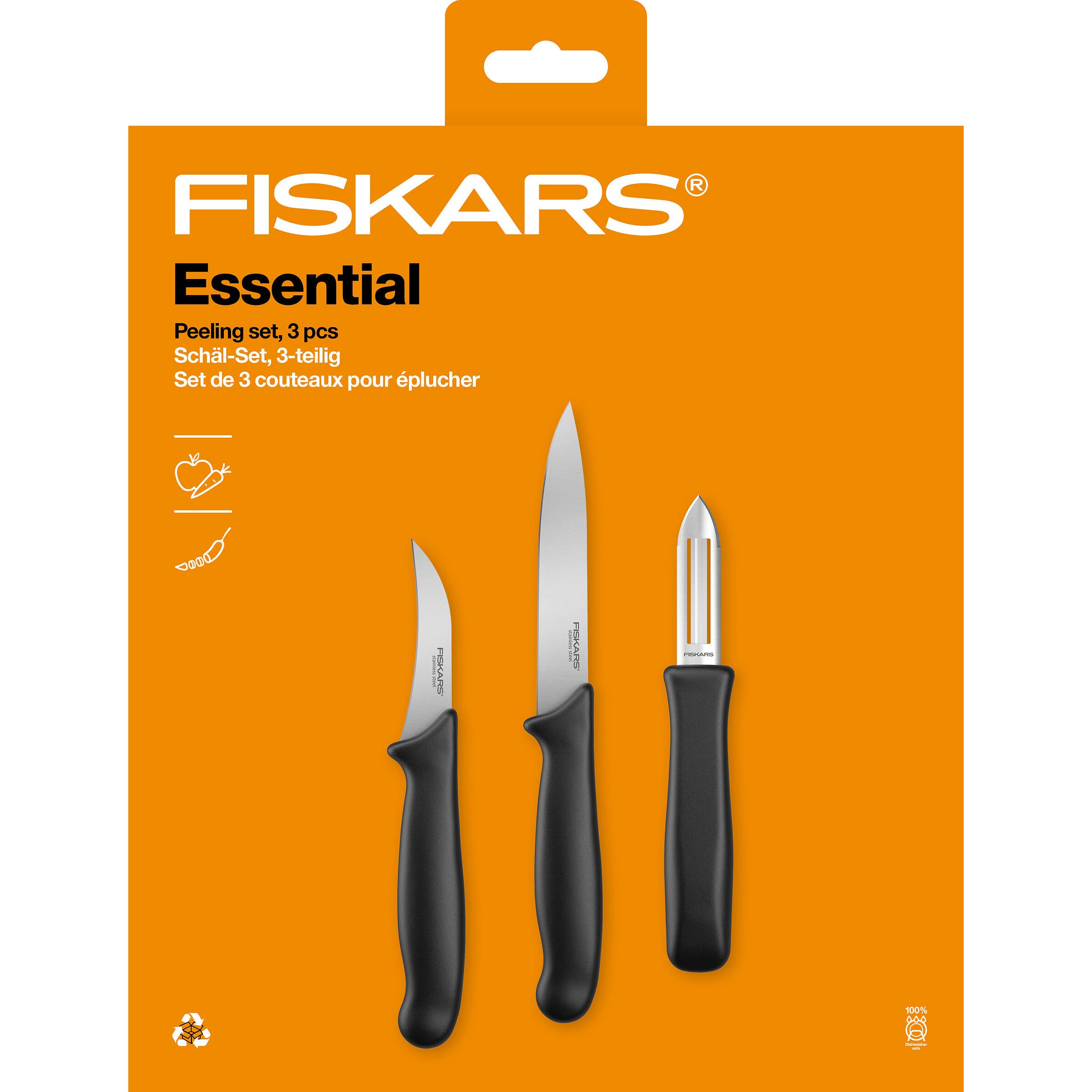 Køb Fiskars Skalssæt Essential - Verktygsboden