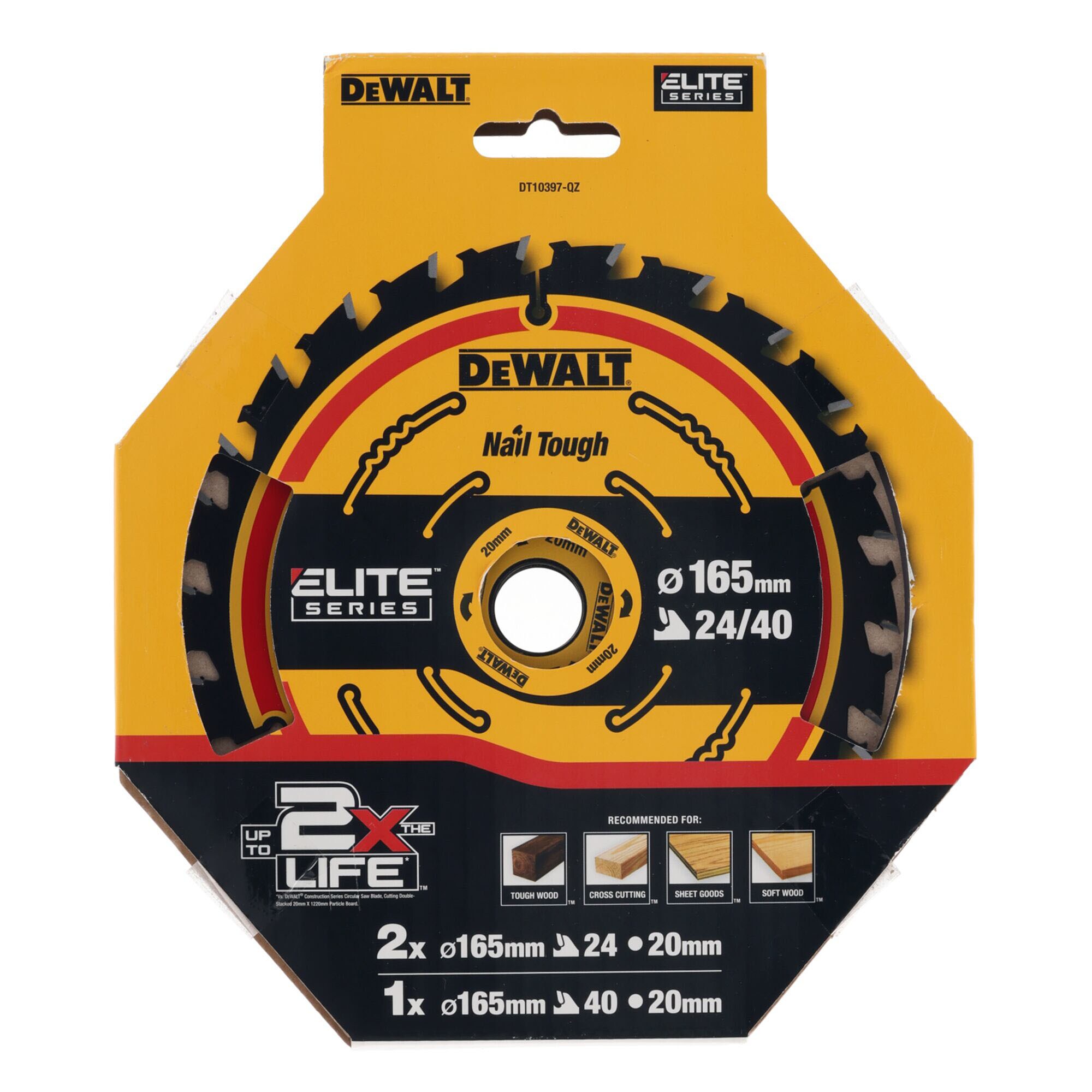 Køb Dewalt Trimmesavsklinger Extreme, DT10397-QZ, 165x 20 mm, 3-pakke ...