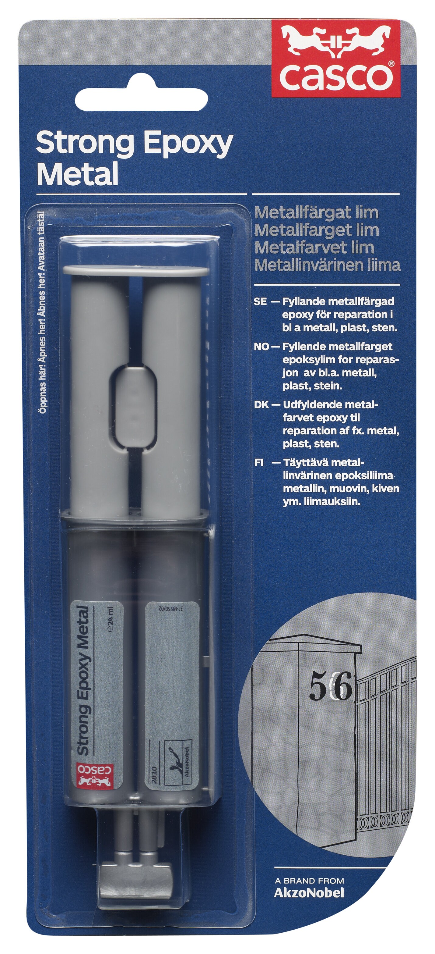 Køb Strong Epoxy Metal, 2x12 ml hos Verktygsboden