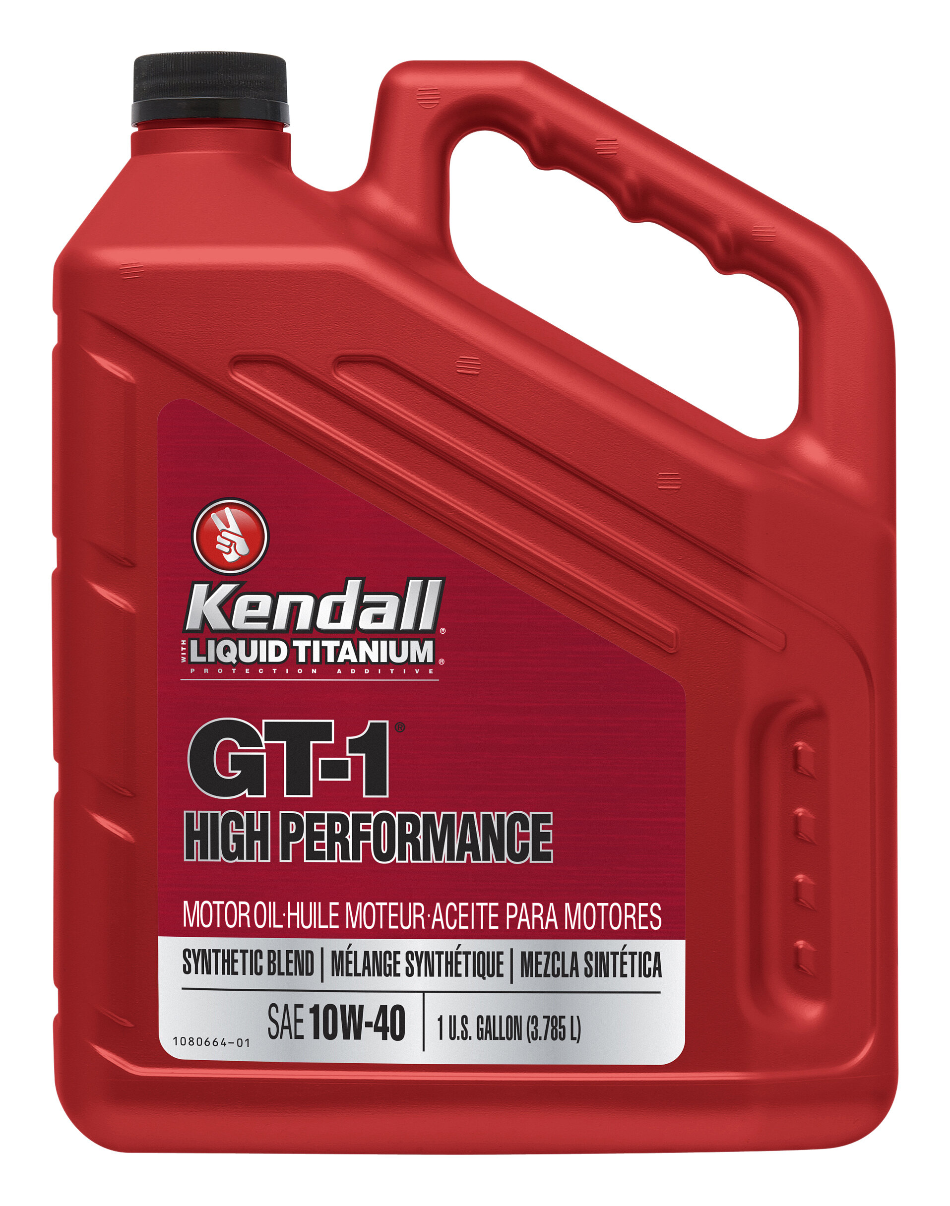 Køb Kendall GT-1 HP 10W-40 Liquid Titanium, 3,79 l - Verktygsboden
